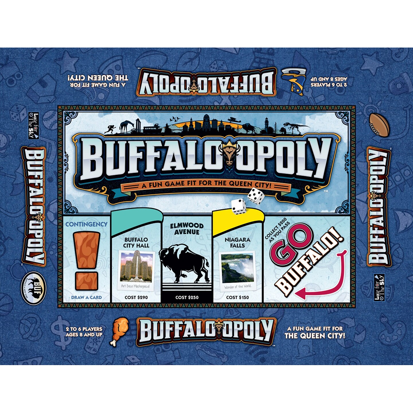 Late for the Sky: Buffalo-Opoly Monopoly Board Game | Michaels