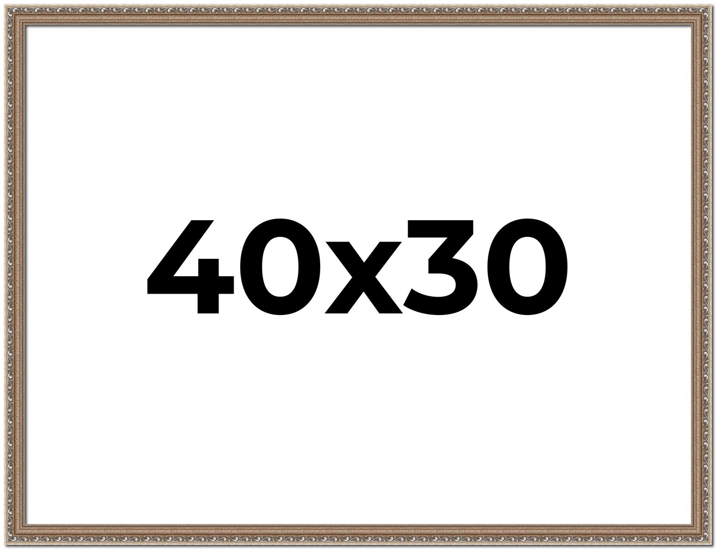 30x40 Deco Picture Frame with UV-Resistant Acrylic & Acid Free Backing ...