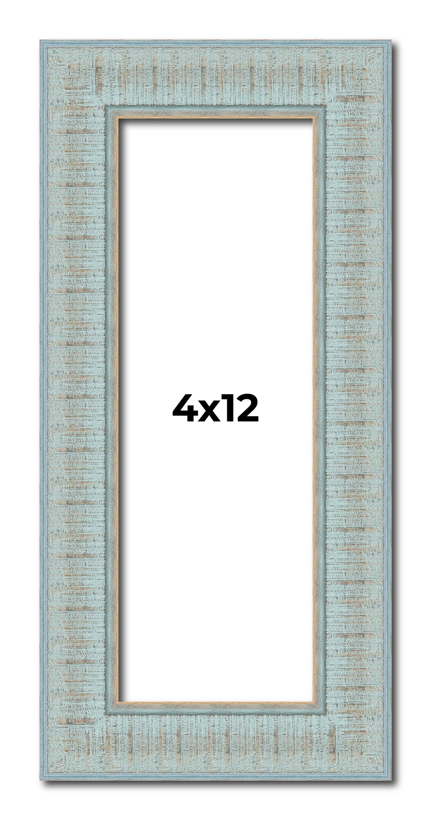 4x12 Refined Picture Frame with UV-Resistant Acrylic & Acid Free ...