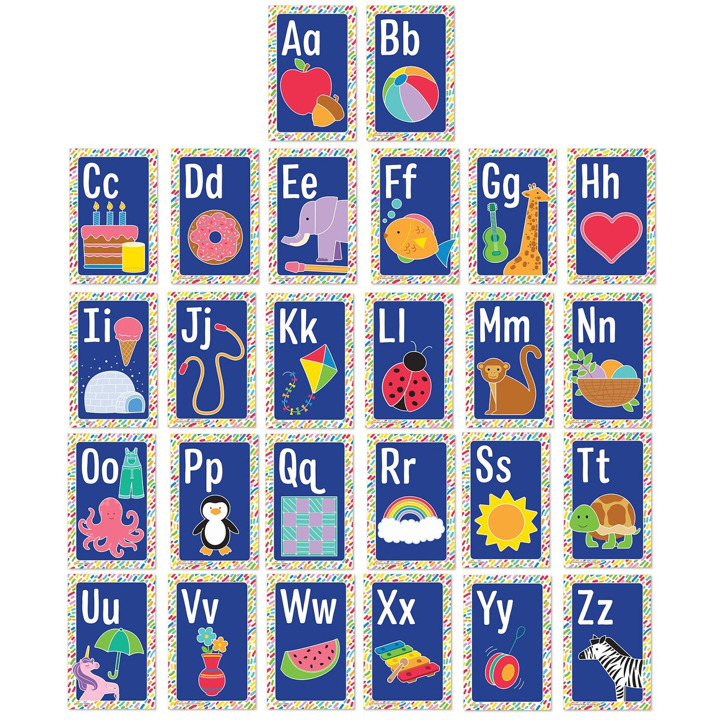 Mini Posters: Alphabet Cards Poster Set | Michaels