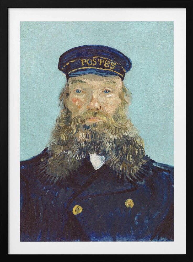 Vincent Van Gogh's Portrait of Postman Roulin (1888) Framed Art Wall ...