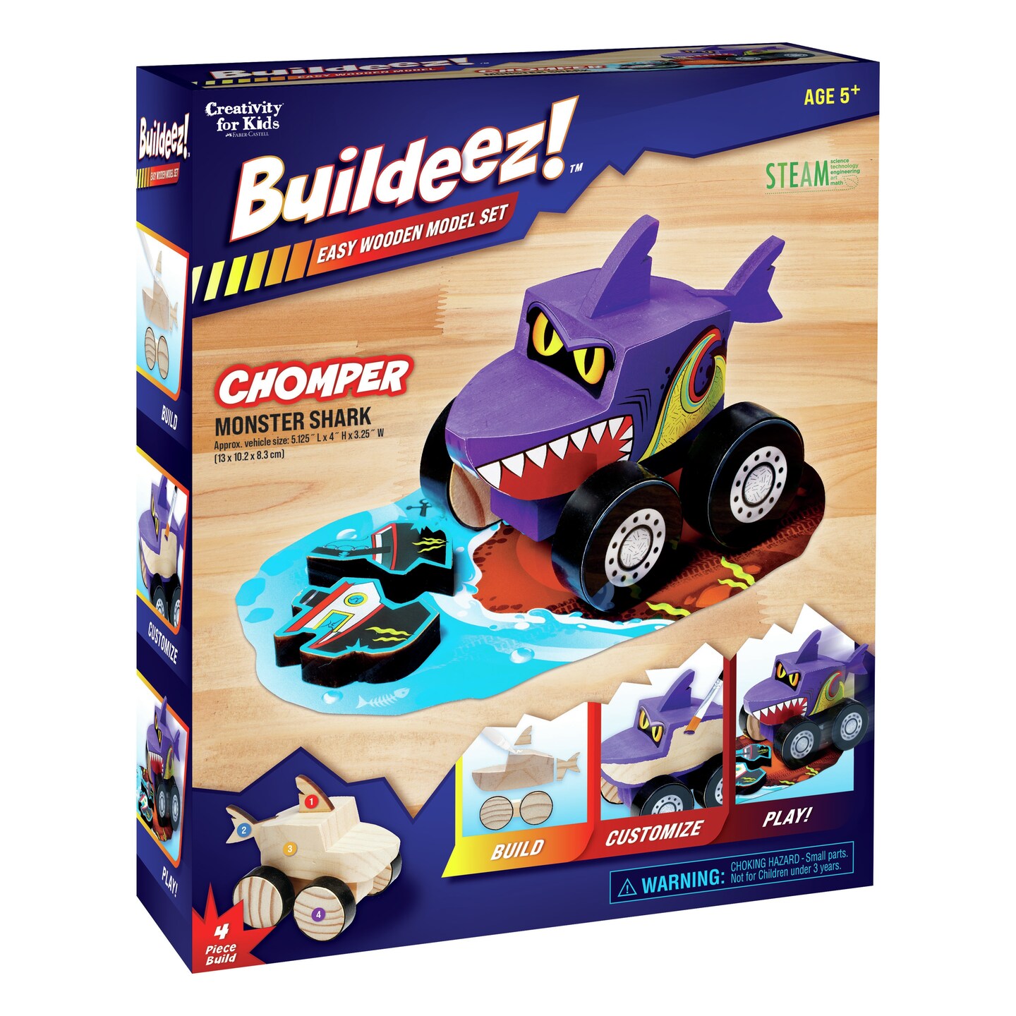 Creativity for Kids Buildeez!(TM) Kit-Monster Shark Chomper | Michaels