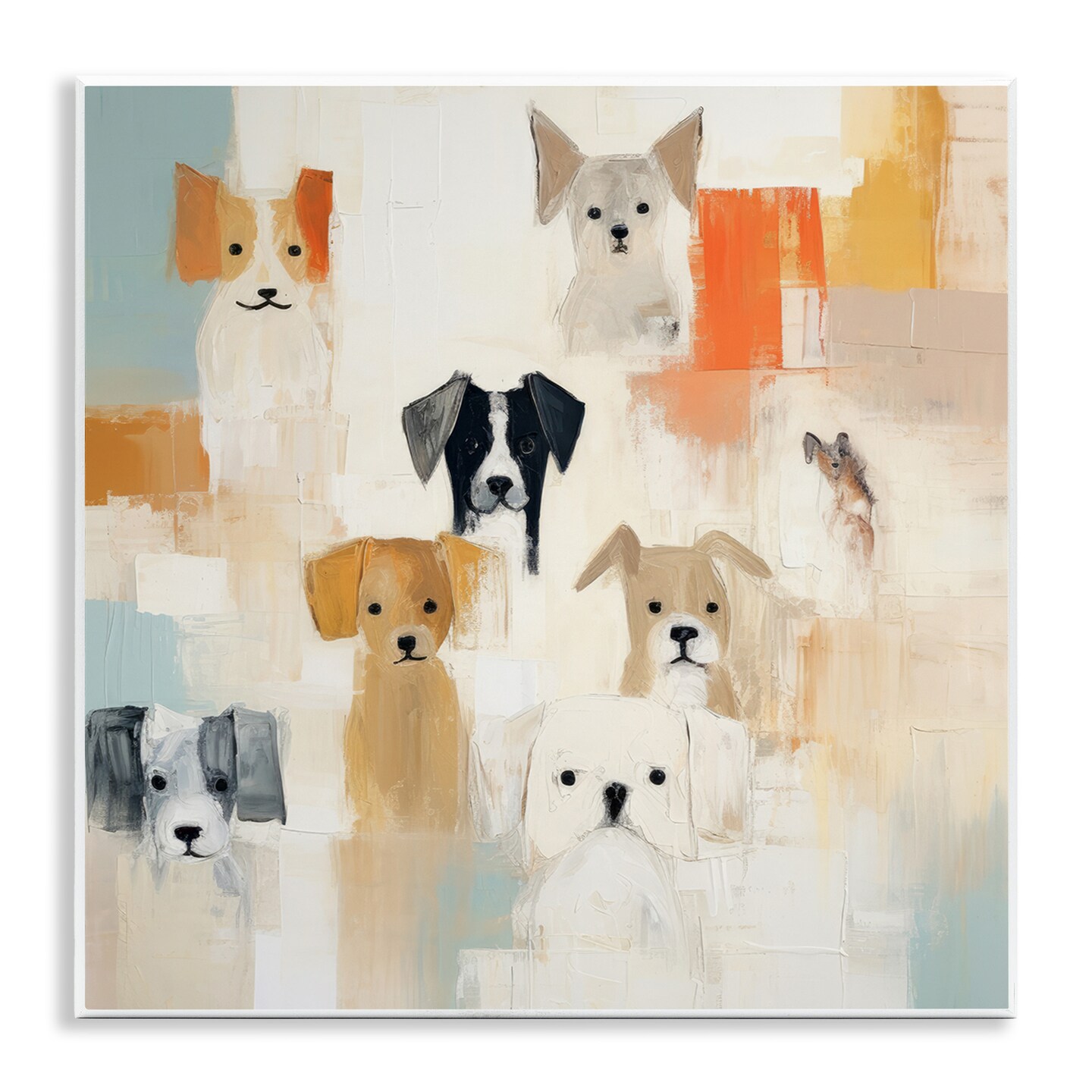 Stupell Industries Modern Dog Collage Wall Plaque Art | Michaels