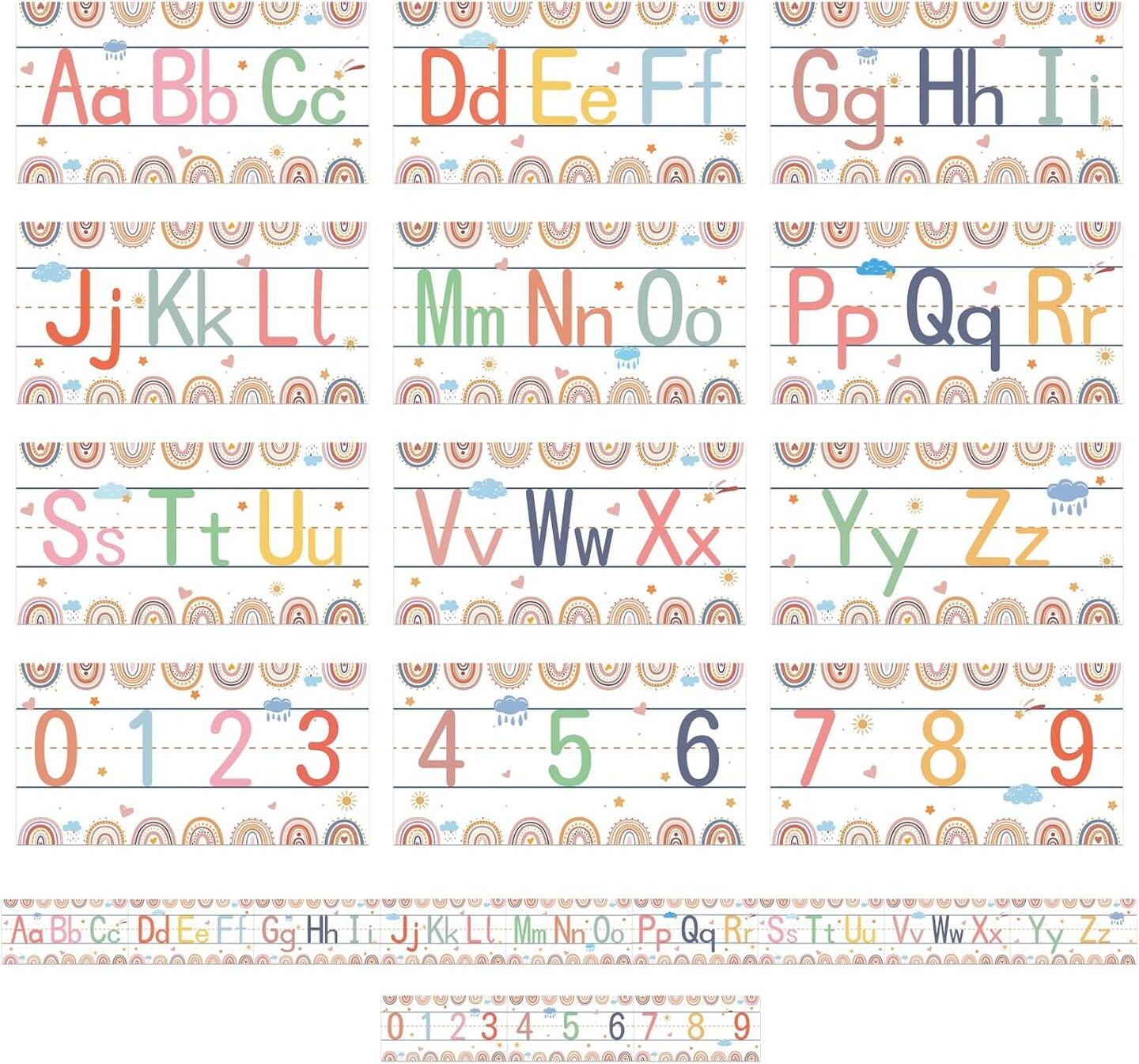 12 Pcs Alphabet Bulletin Board Set | Michaels