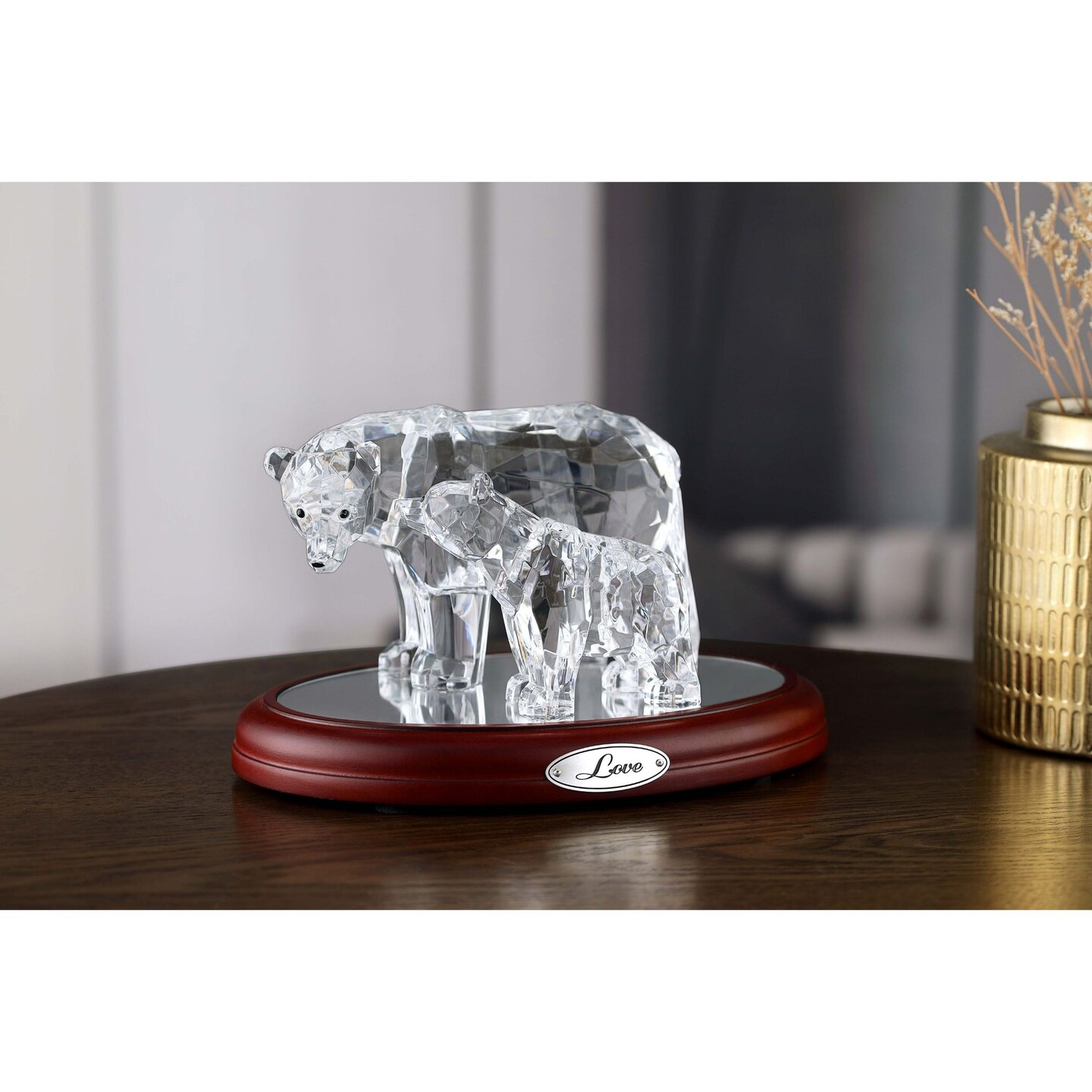 Icy Giftware LED Lighted Polar Bear Family Figurine Decorations - 6.5 ...