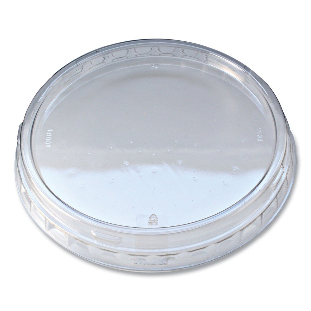 Fabri-Kal Recycleware Round Plastic Deli Container Lids - Clear (500 ...