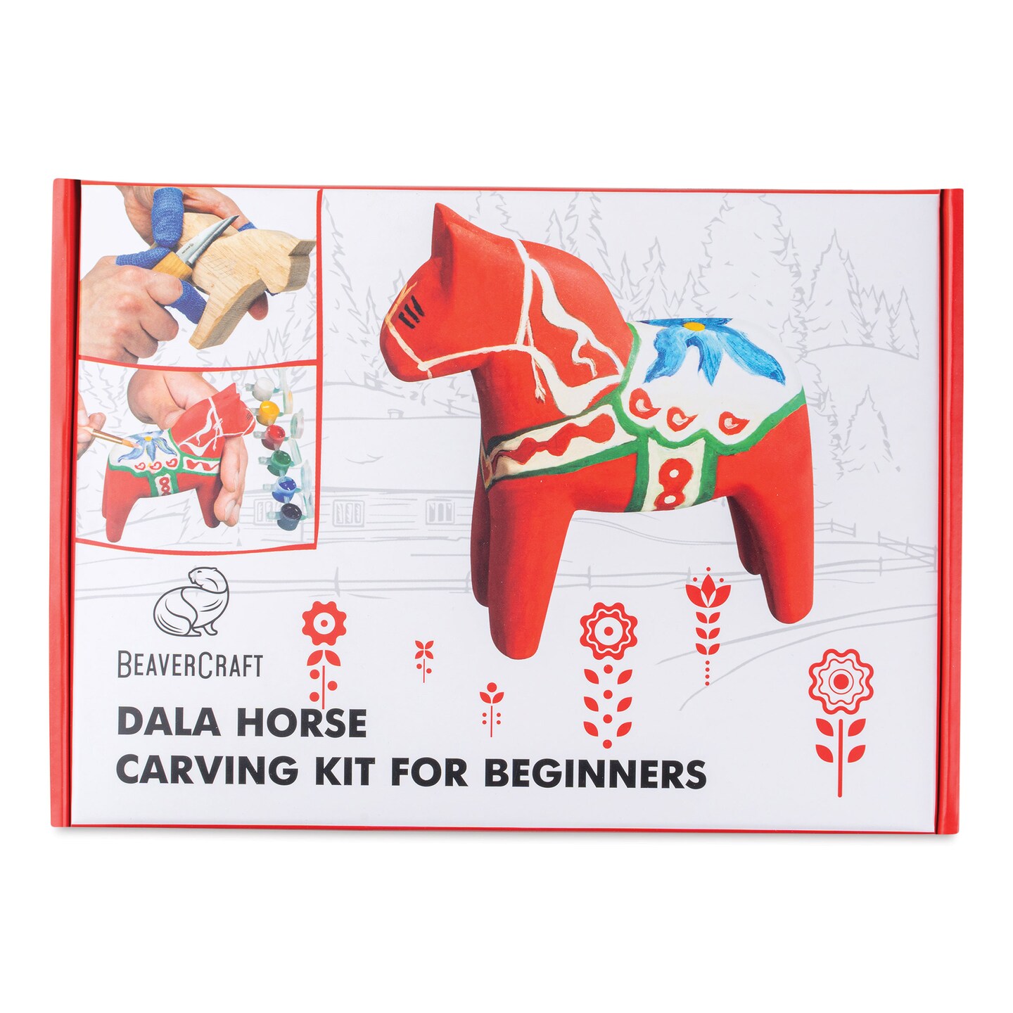 BeaverCraft Dala Horse Carving Kit | Michaels