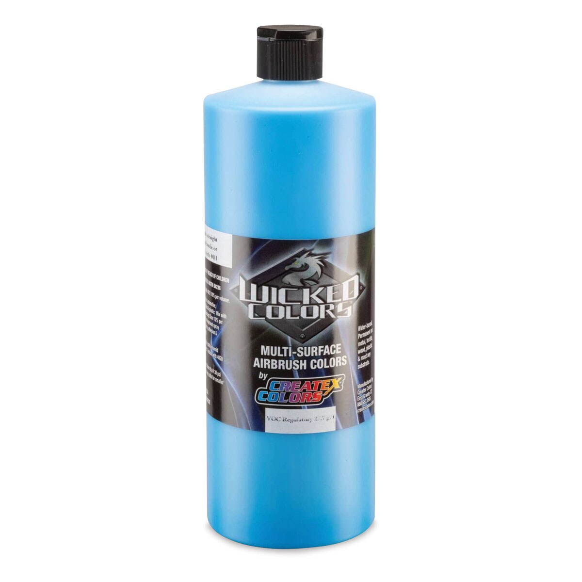 Createx Wicked Colors Airbrush Color - Opaque Daylight Blue, 32 oz ...