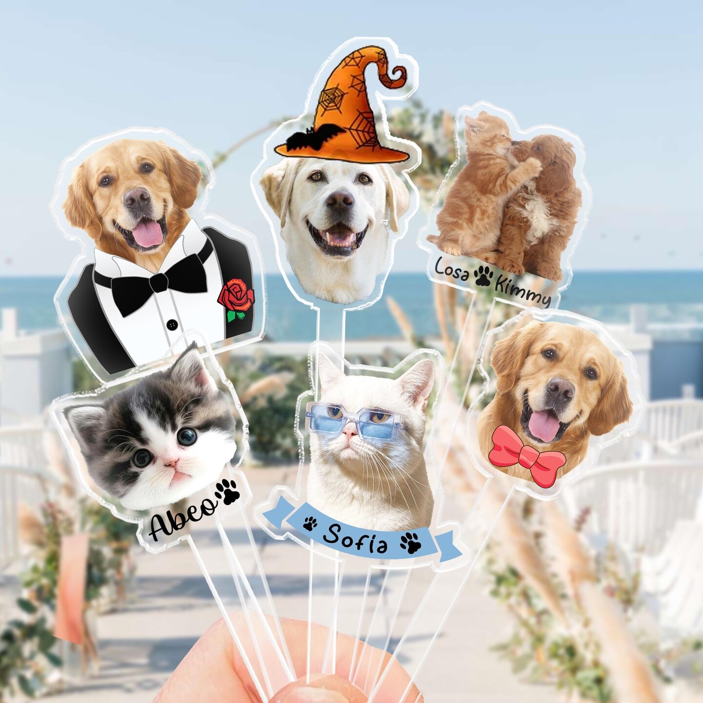 Custom Pet Stir Sticks, Wedding Swizzle, Party Drink Stirrer, Custom ...