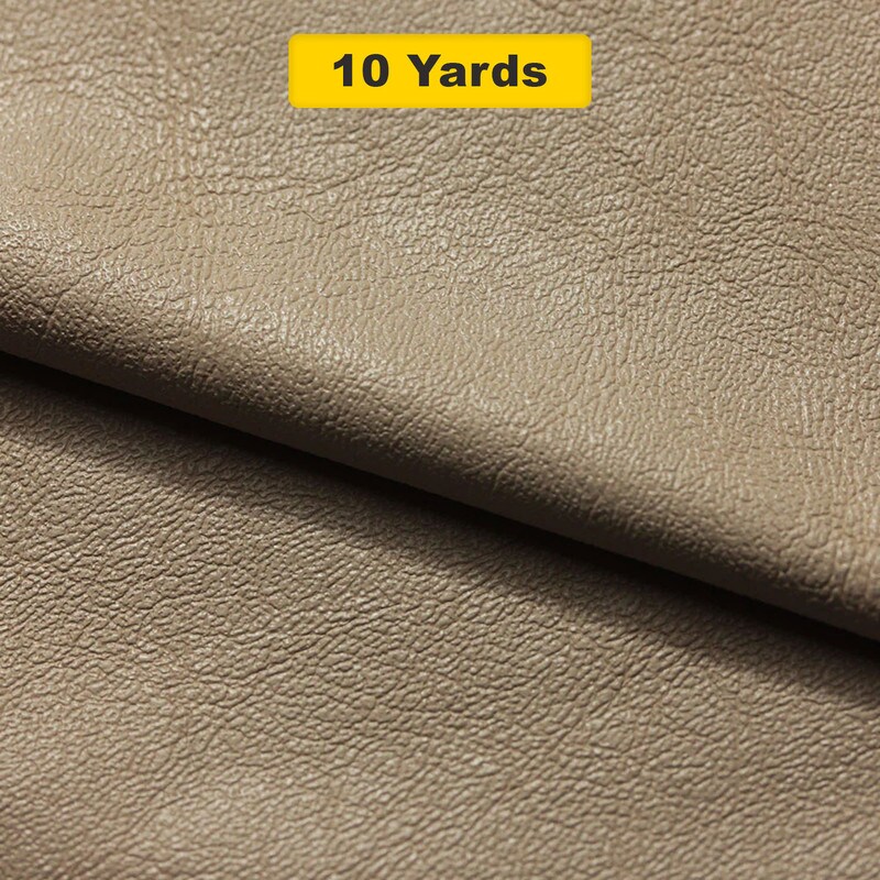Ricco Leather High Quality Solid Leather Look Poly Fabric, Count: 10 ...