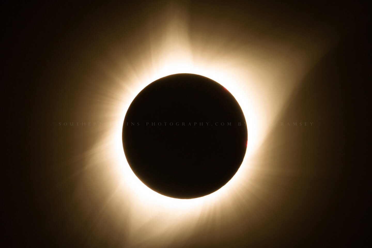 Celestial Photography Print - Picture of Total Solar Eclipse Captured ...