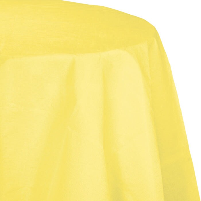 Mimosa 82" Round Polylined Tissue Tablecover | Michaels