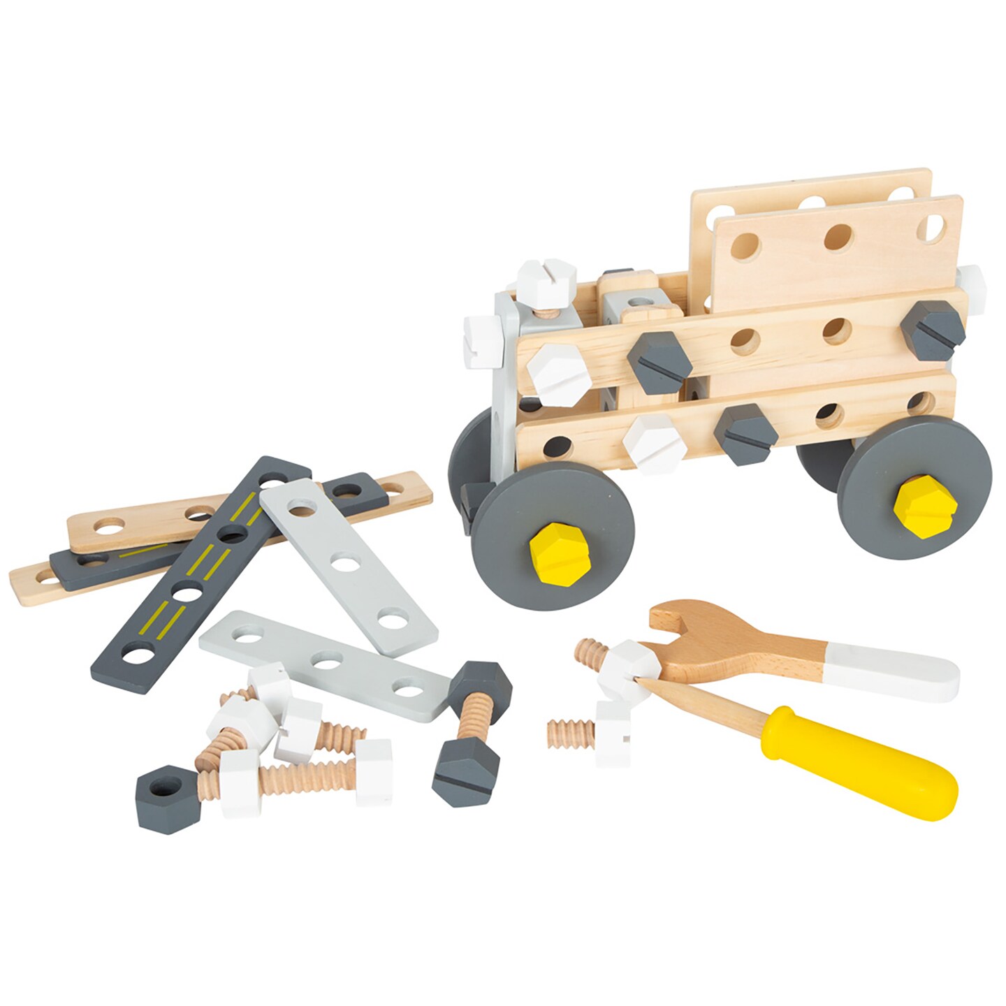 Small foot wooden toys Construction "Miniwob" Playset designed for ...