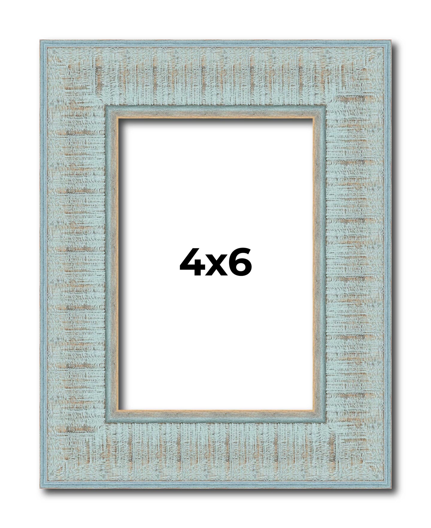 4x6 Refined Picture Frame with UV-Resistant Acrylic & Acid Free Backing ...