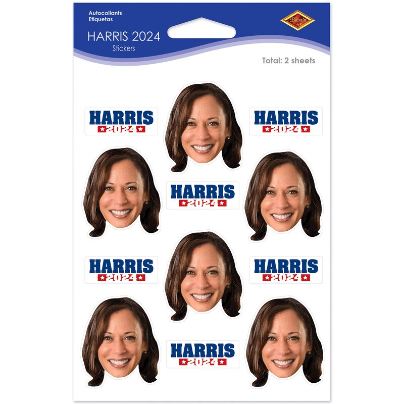 Beistle 4in. X 6in. Sh Democratic Candidate Stickers - 24 Pack | Michaels