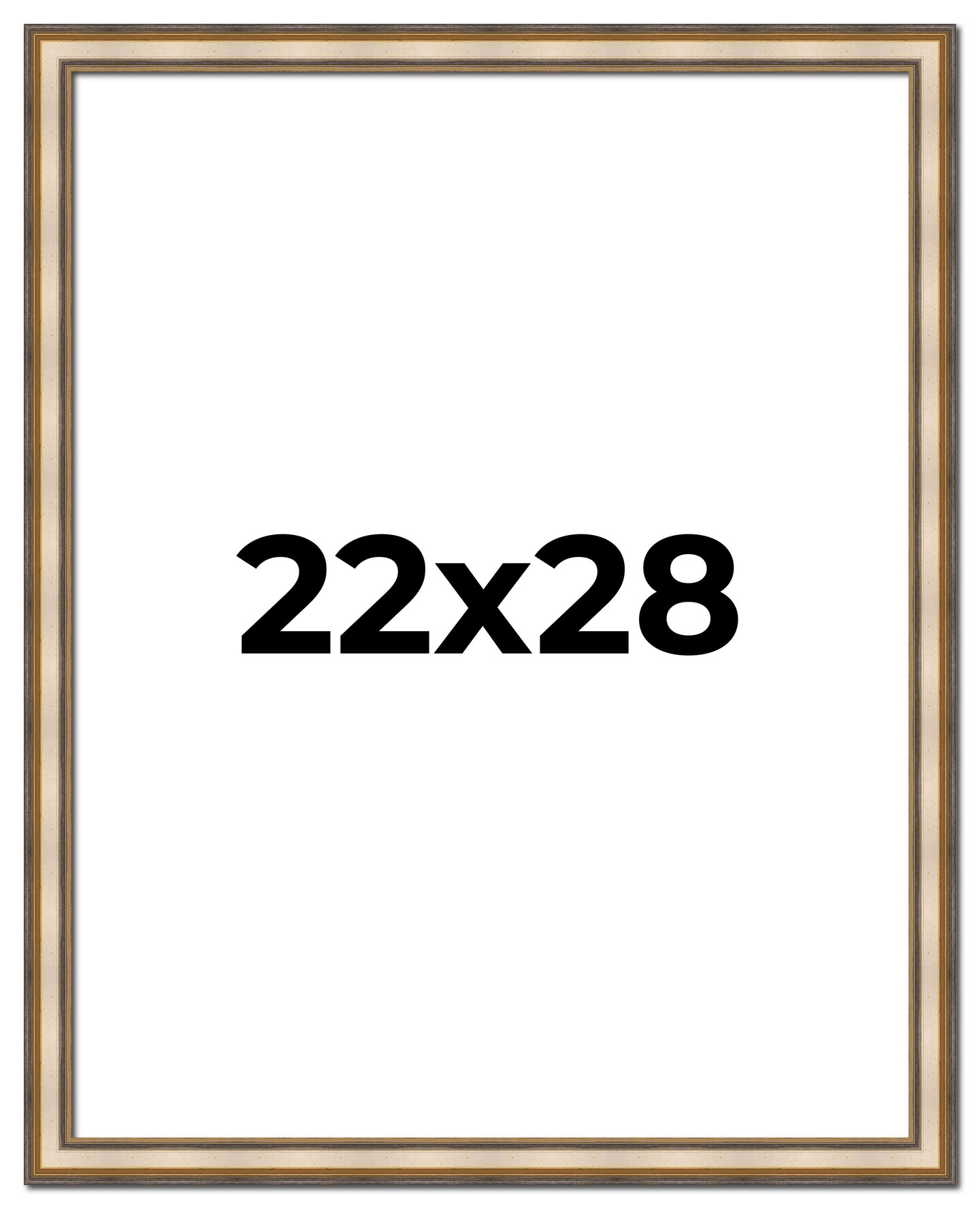 22x28 Refined Picture Frame with UV-Resistant Acrylic & Acid Free ...