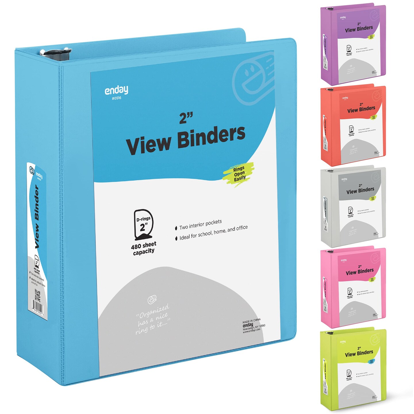 Enday 3-Ring View Binder W/ 2-Pockets | Michaels