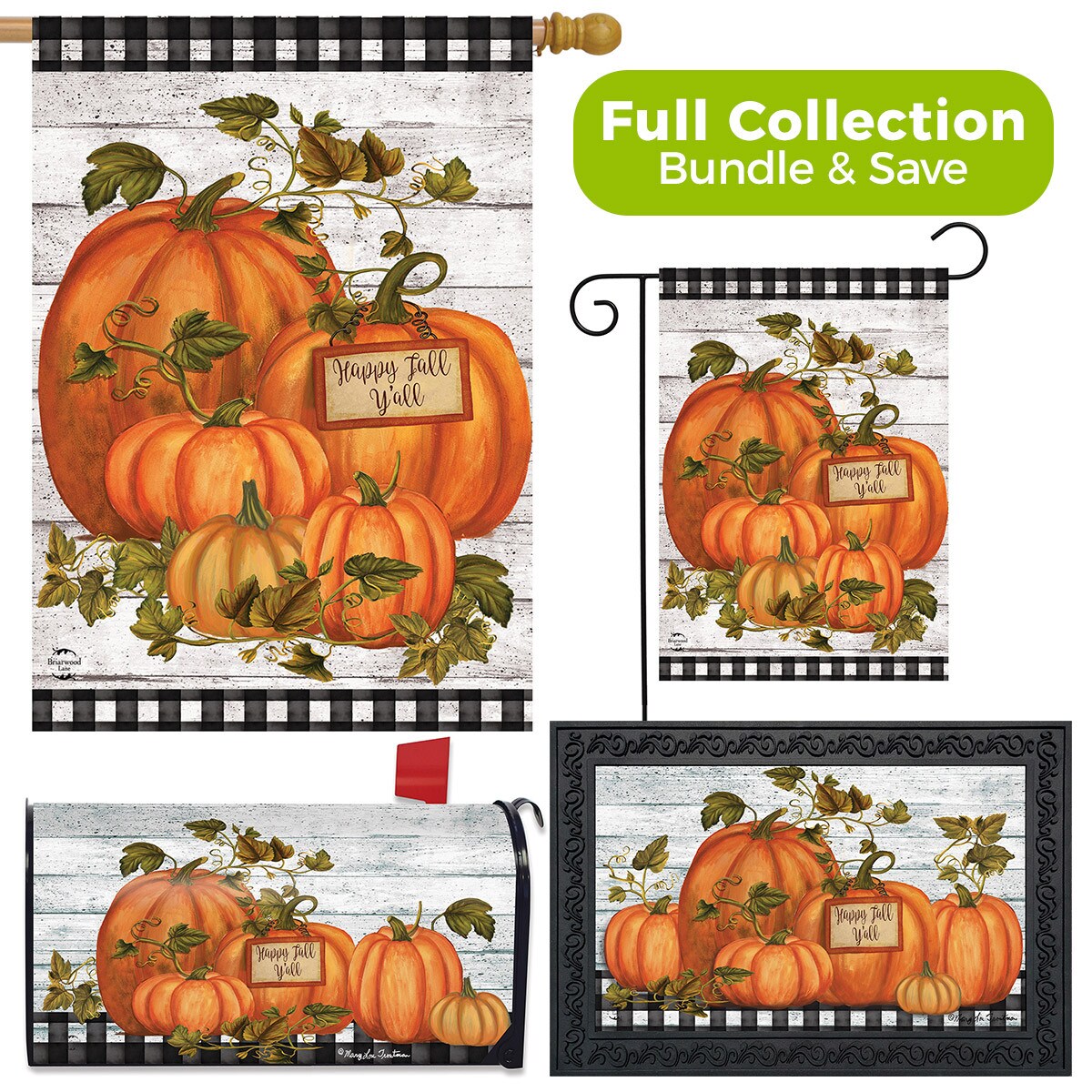 Happy Fall Y'all Pumpkins Farmhouse Design Collection | Michaels