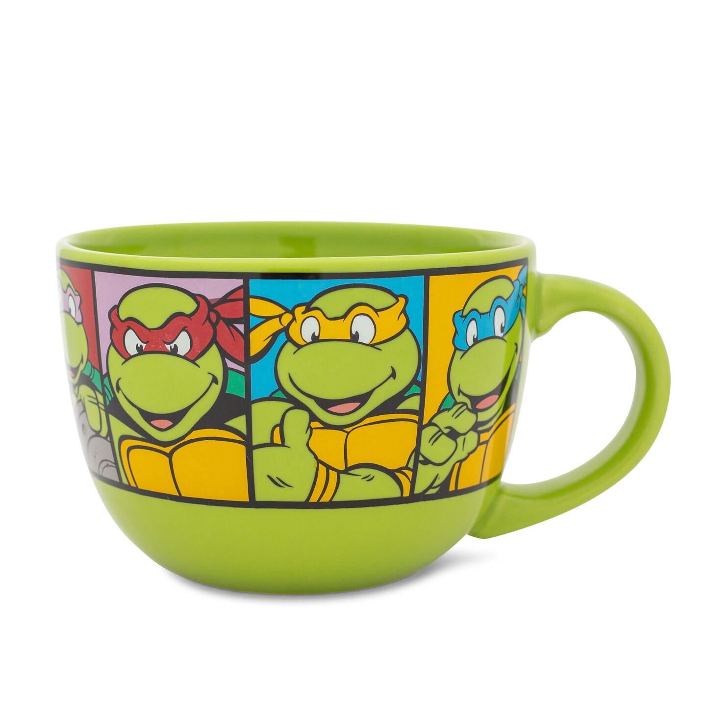 Teenage Mutant Ninja Turtles Characters Ceramic Soup Mug | Holds 24 ...