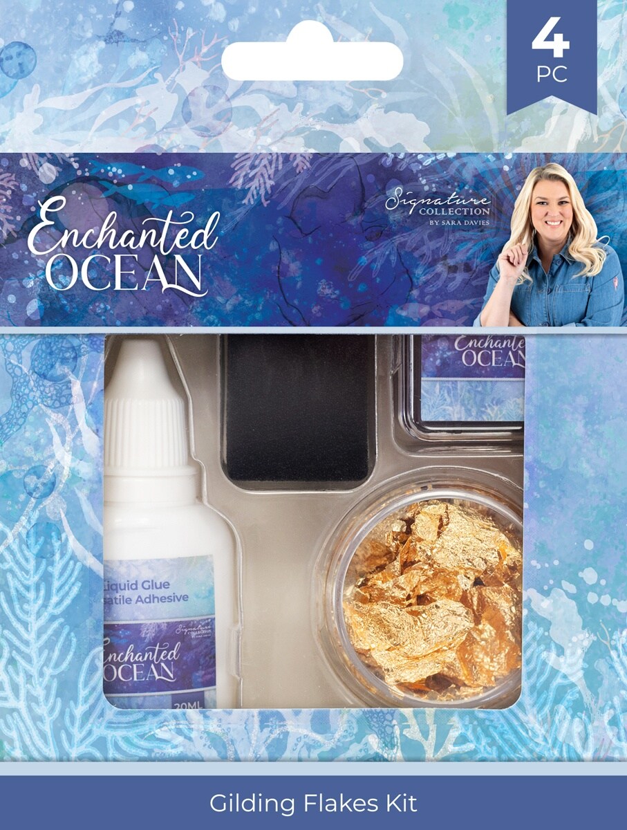 Sara Signature Enchanted Ocean Gilding Flakes Kit-Enchanted Ocean ...