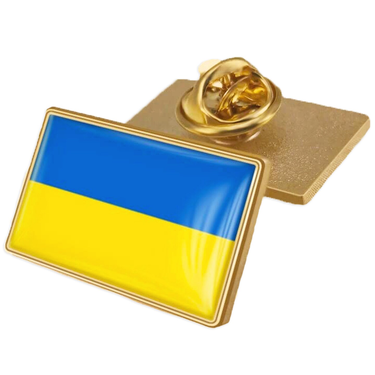 Flag of Ukraine Badge Support Ukraine Pin, Color: Multi, Model: BSP-UA ...