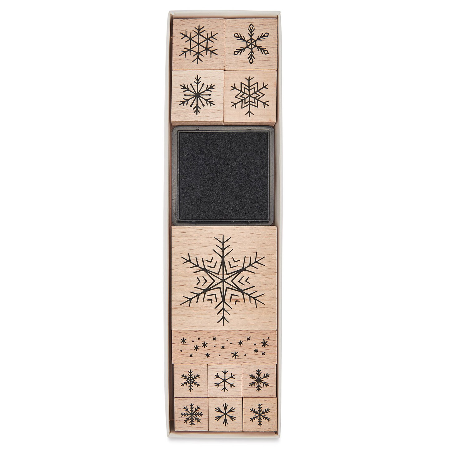 Rico Design Paper Poetry Stamp Set - Set of 12, Snowflakes | Michaels