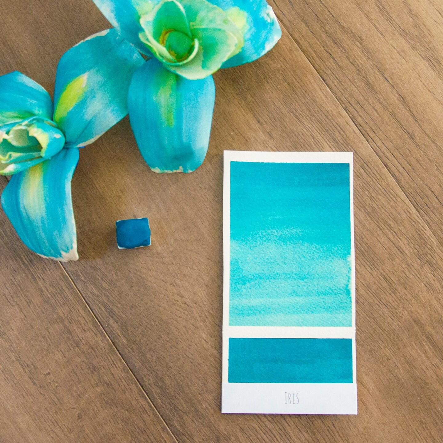 Iris Matte Watercolor Paint | Quarter Pan, Half Pan, Full Pan | Fine ...