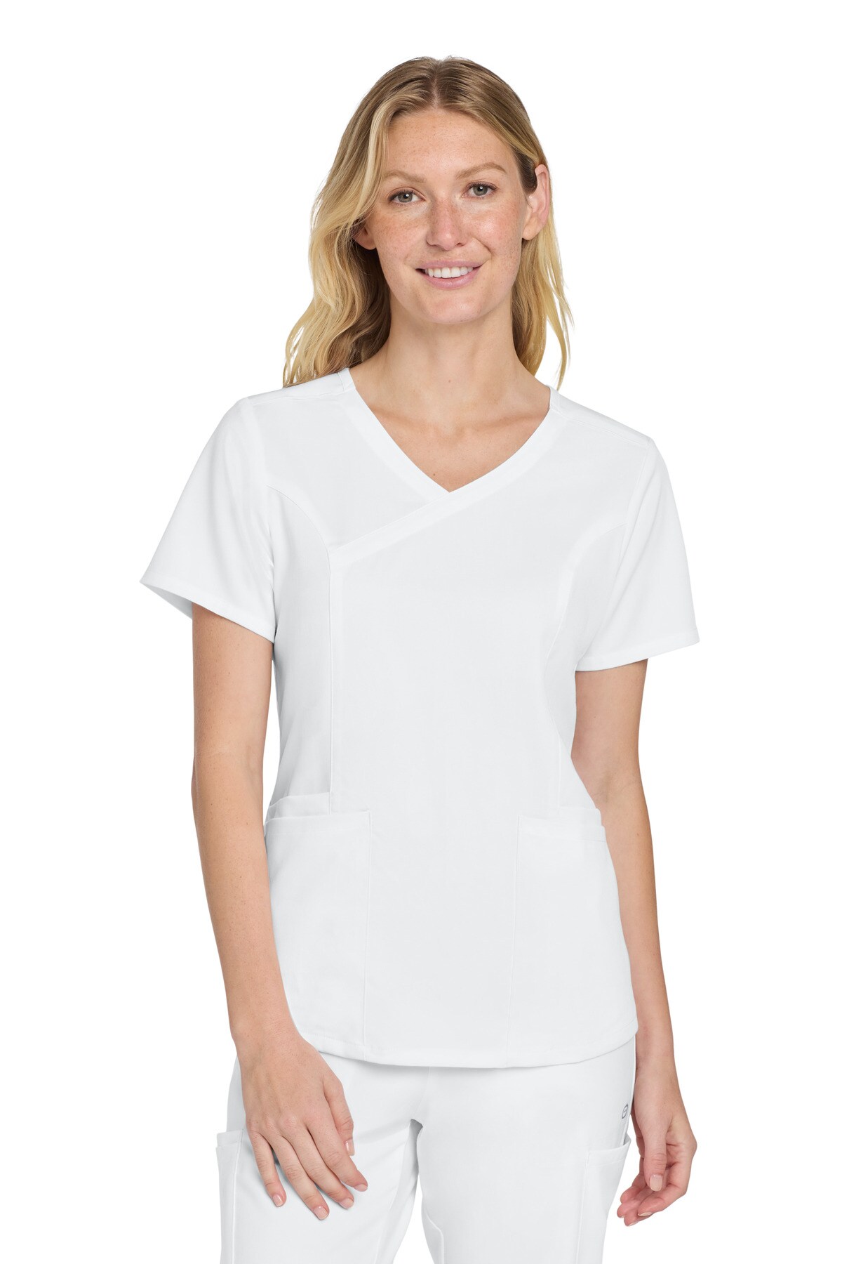 Wink® Women’s Premiere Flex Mock Wrap Top | Michaels