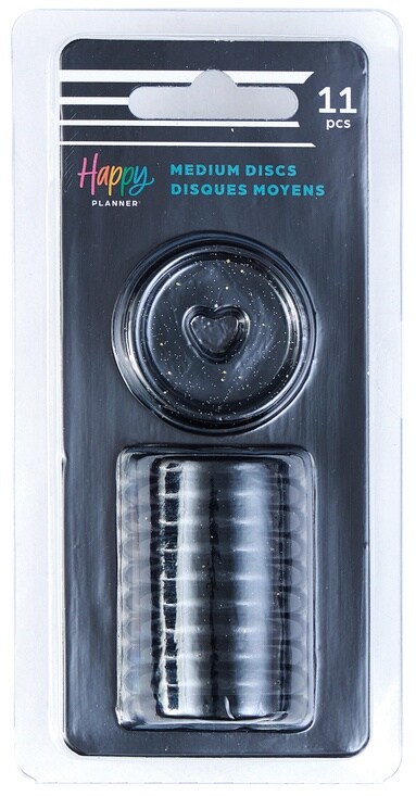 Happy Planner Metal Disc Set-Black Pearl | Michaels
