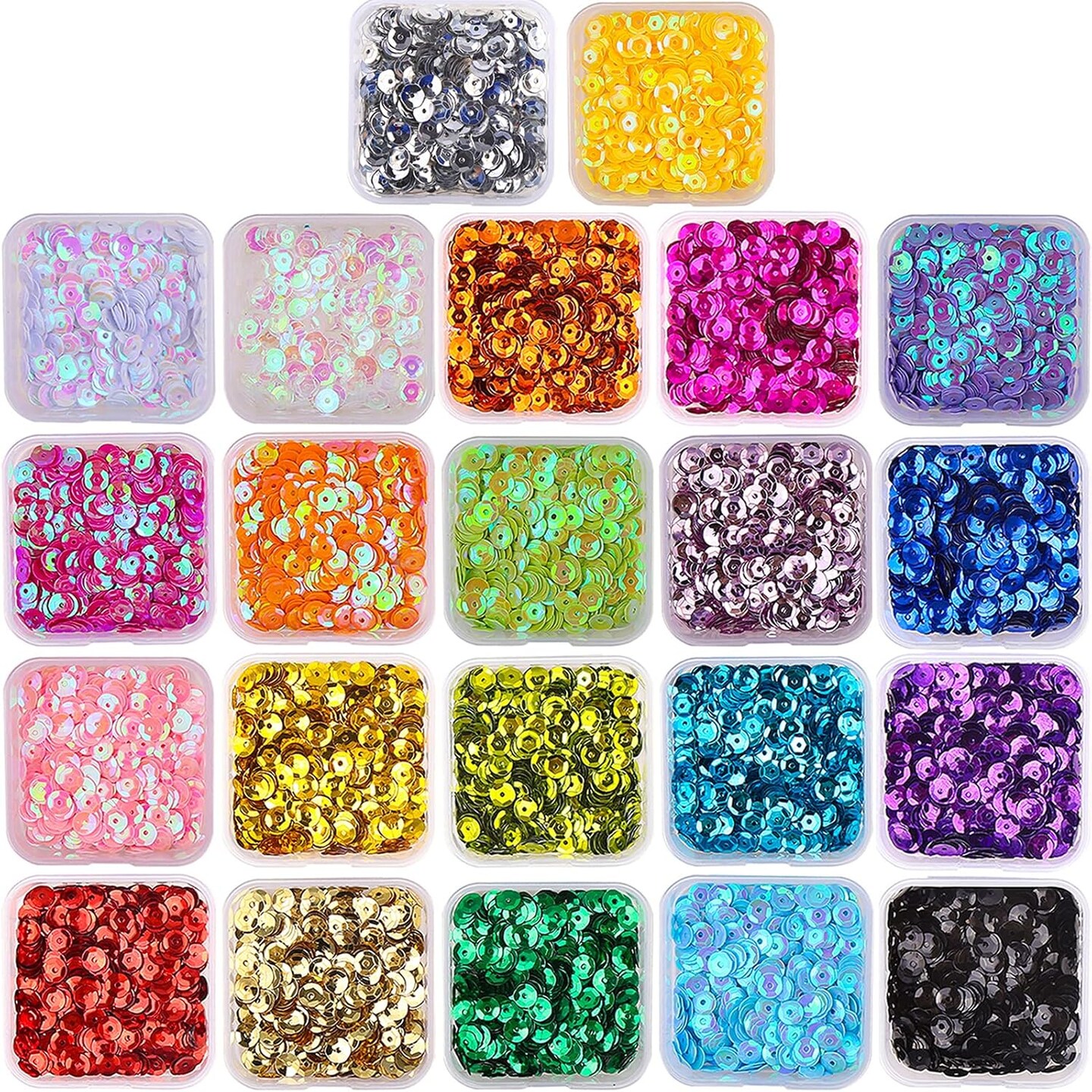 9800 Pcs 6MM Bulk Loose Sequins | Michaels