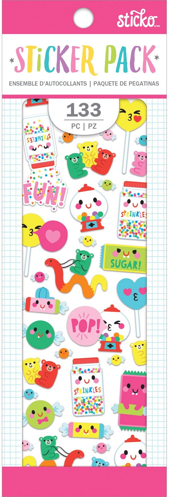 Sticko Stickers-Sweets Sticker Pack | Michaels