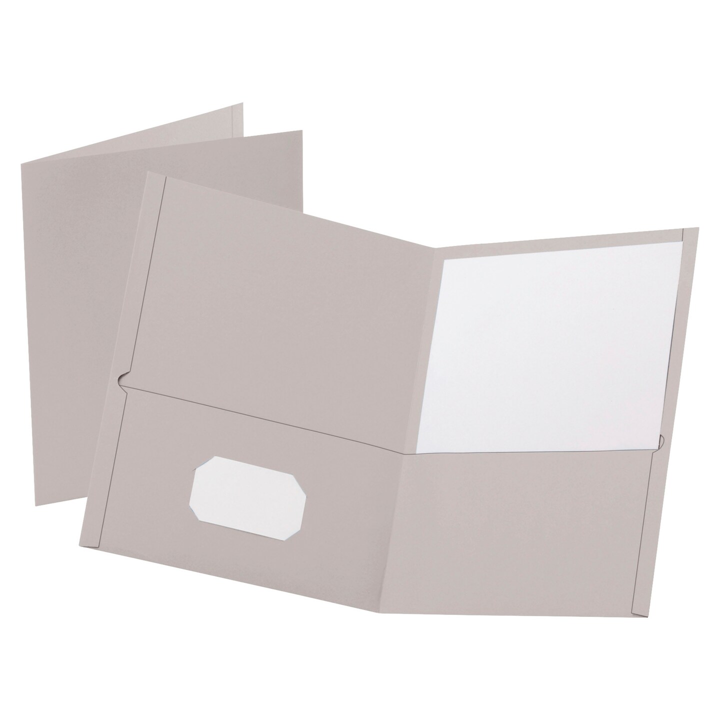 Oxford 2-Pocket Folder, 100 Sheet Capacity, Gray, Pack of 25 | Michaels