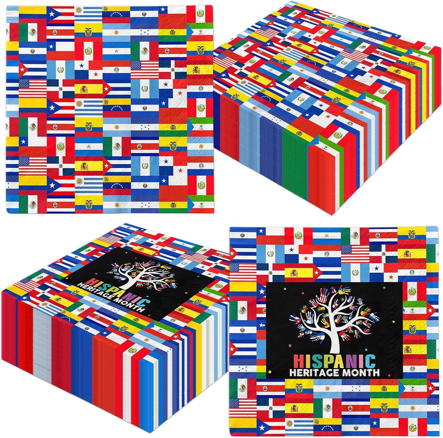40pcs Hispanic Heritage Month Decorations Latin Napkins | Michaels