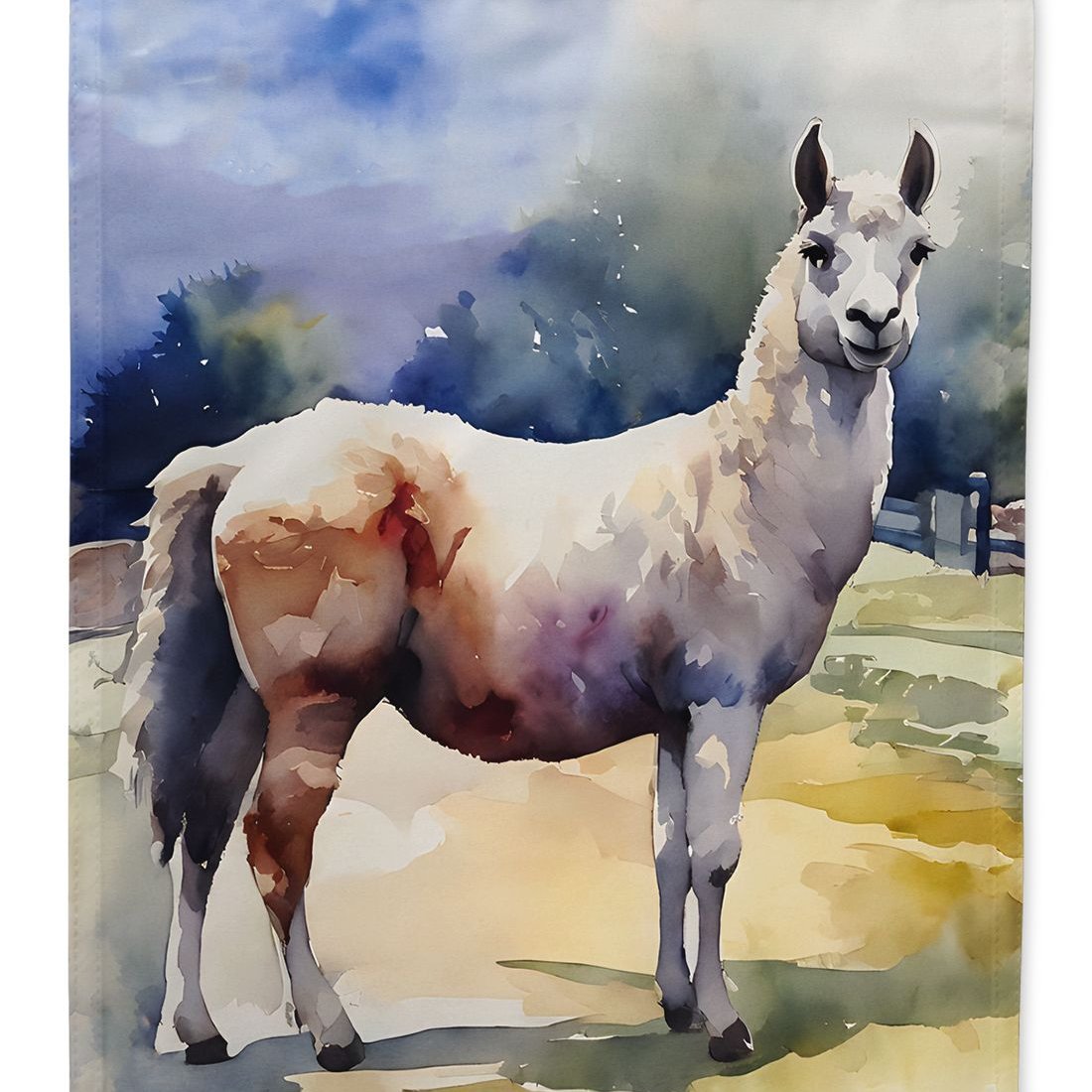 Edge Collections - 28" X 40" - Multicolor - Llama Large Porch ...