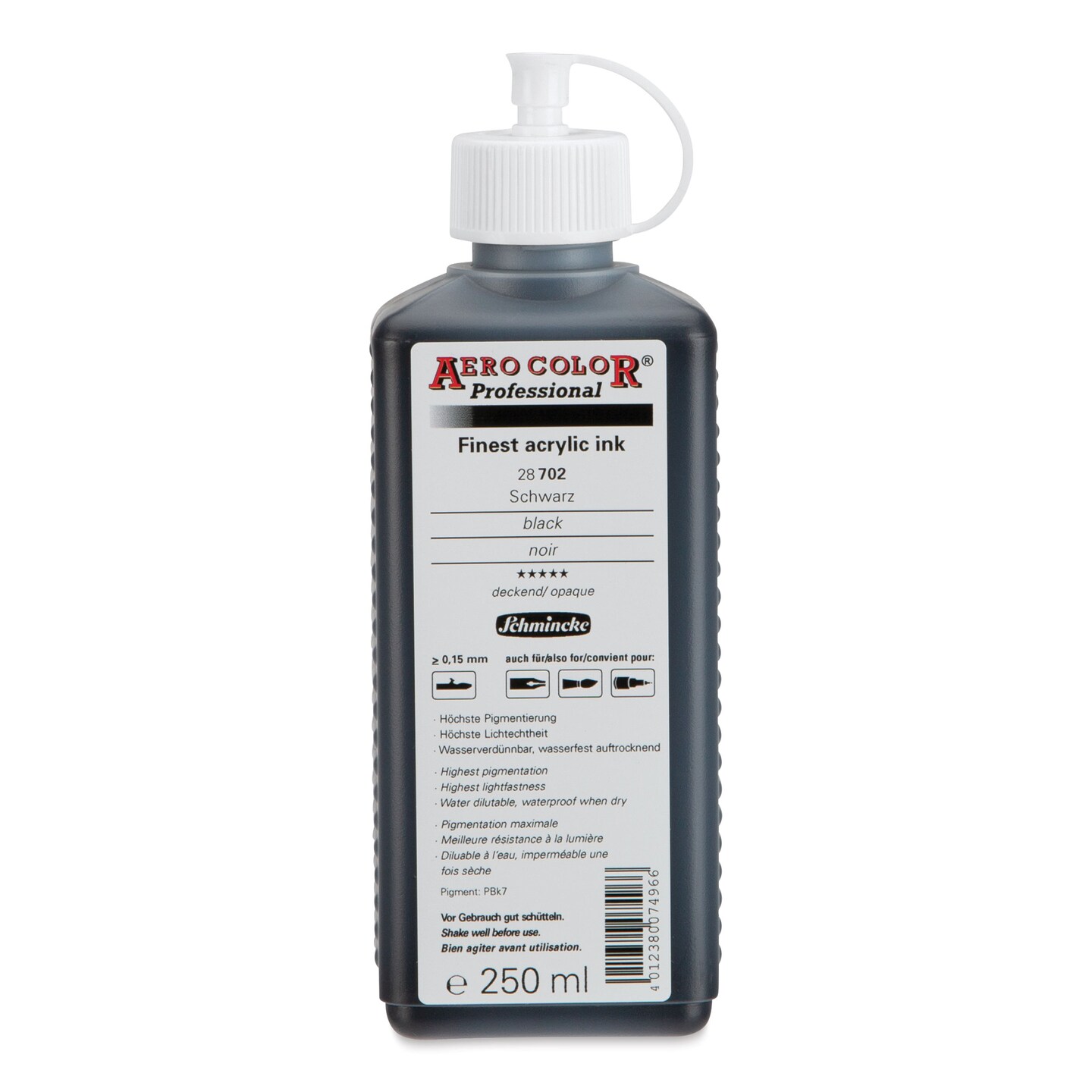 Schmincke Aero Color Professional Airbrush Color - 250 ml, Black | Michaels