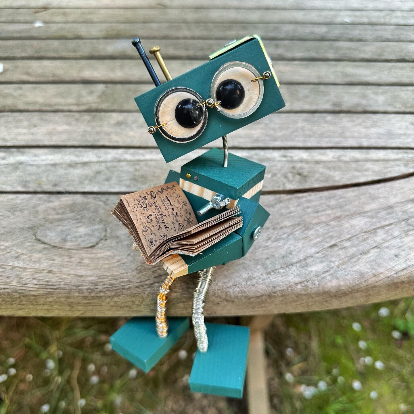 Steampunk Decor, Robot Toy, College Student Gift, Steampunk Robot, Dorm ...