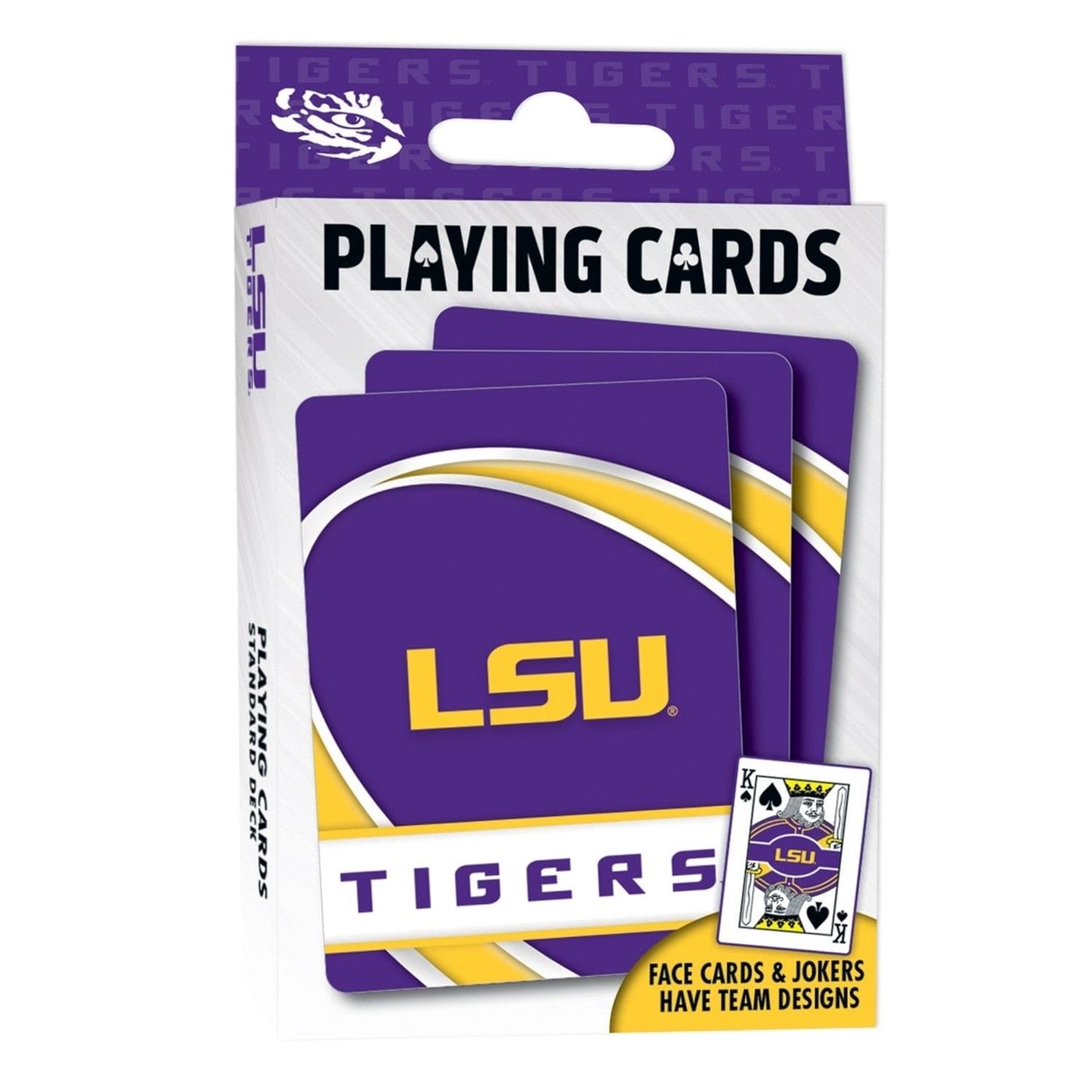 Lsu Tigers Playing Cards 54 Card Deck Officially Licensed Ncaa Team ...