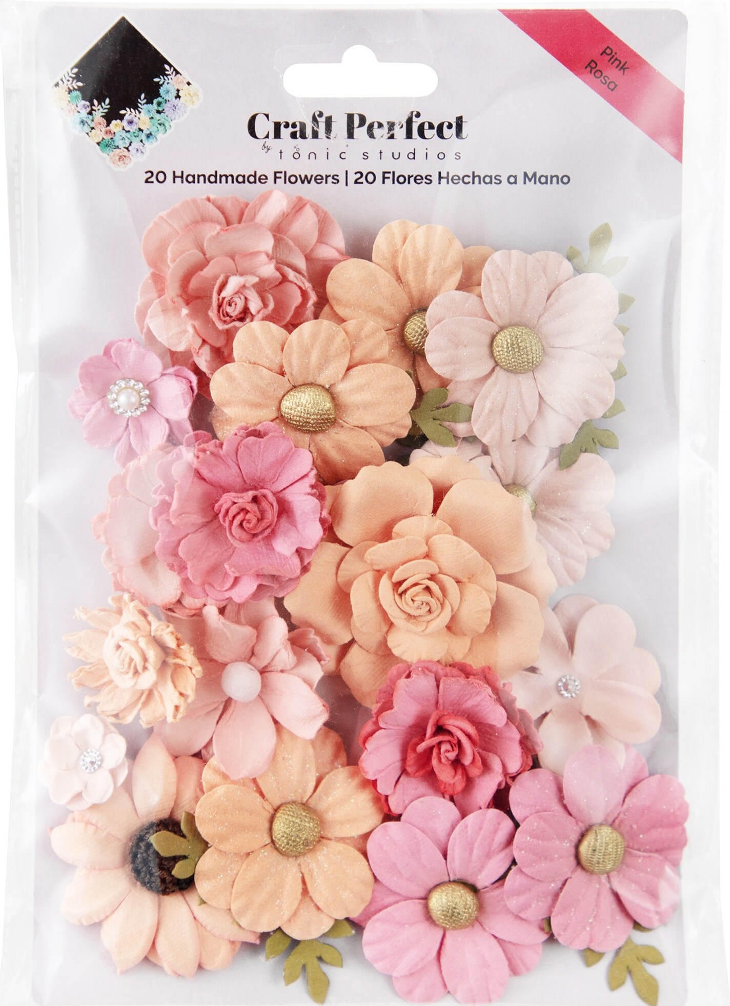 Craft Perfect Grad Flower Pack-Pink | Michaels