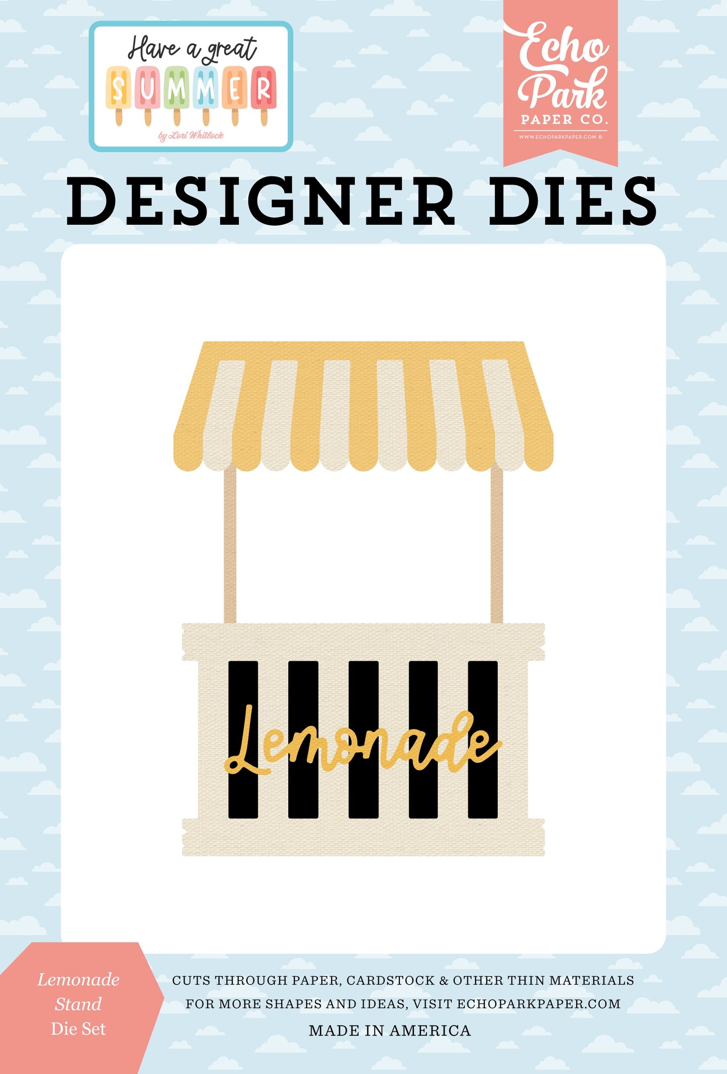 Have A Great Summer Large Die Set-Lemonade Stand | Michaels