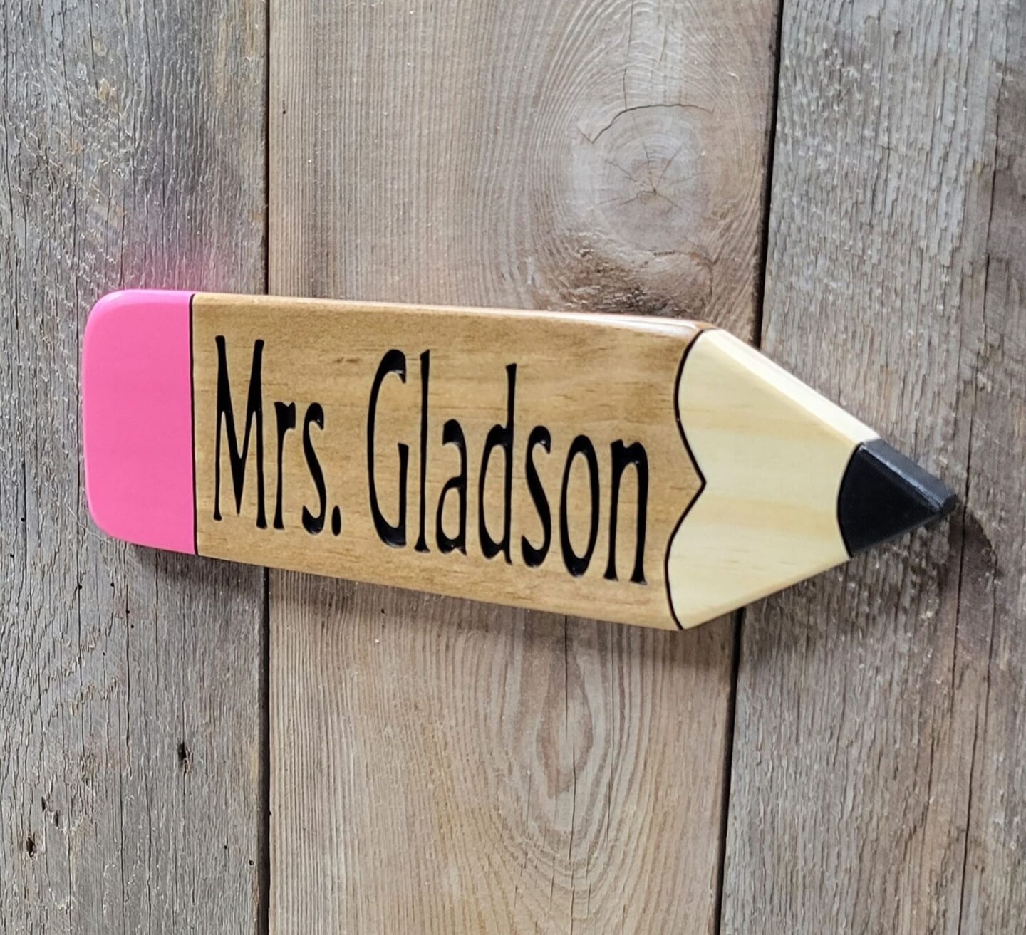 Personalized Pencil, Teachers Name Plates, Desk Name Plate, Classroom ...
