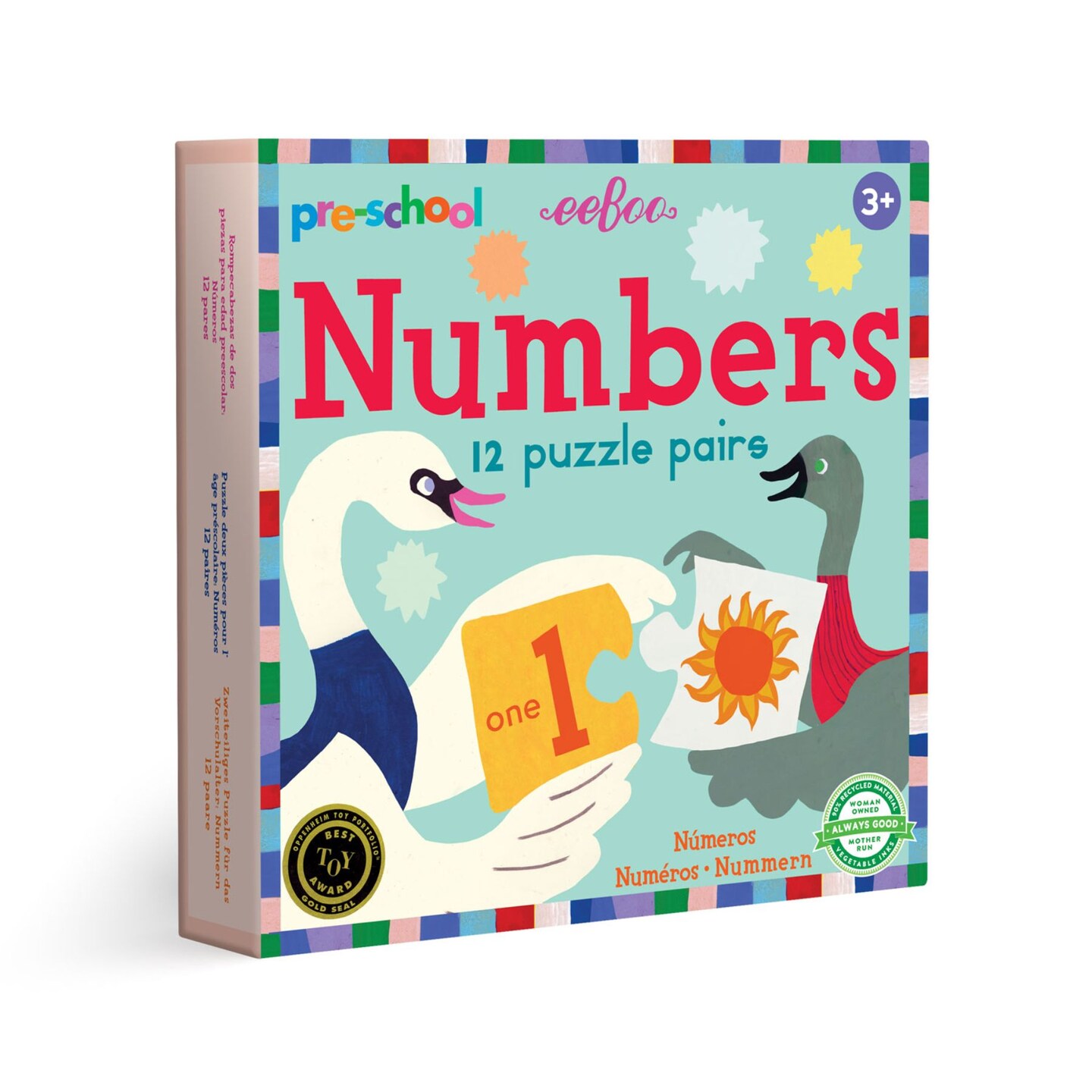 eeBoo Preschool Numbers Puzzle Pairs | Michaels