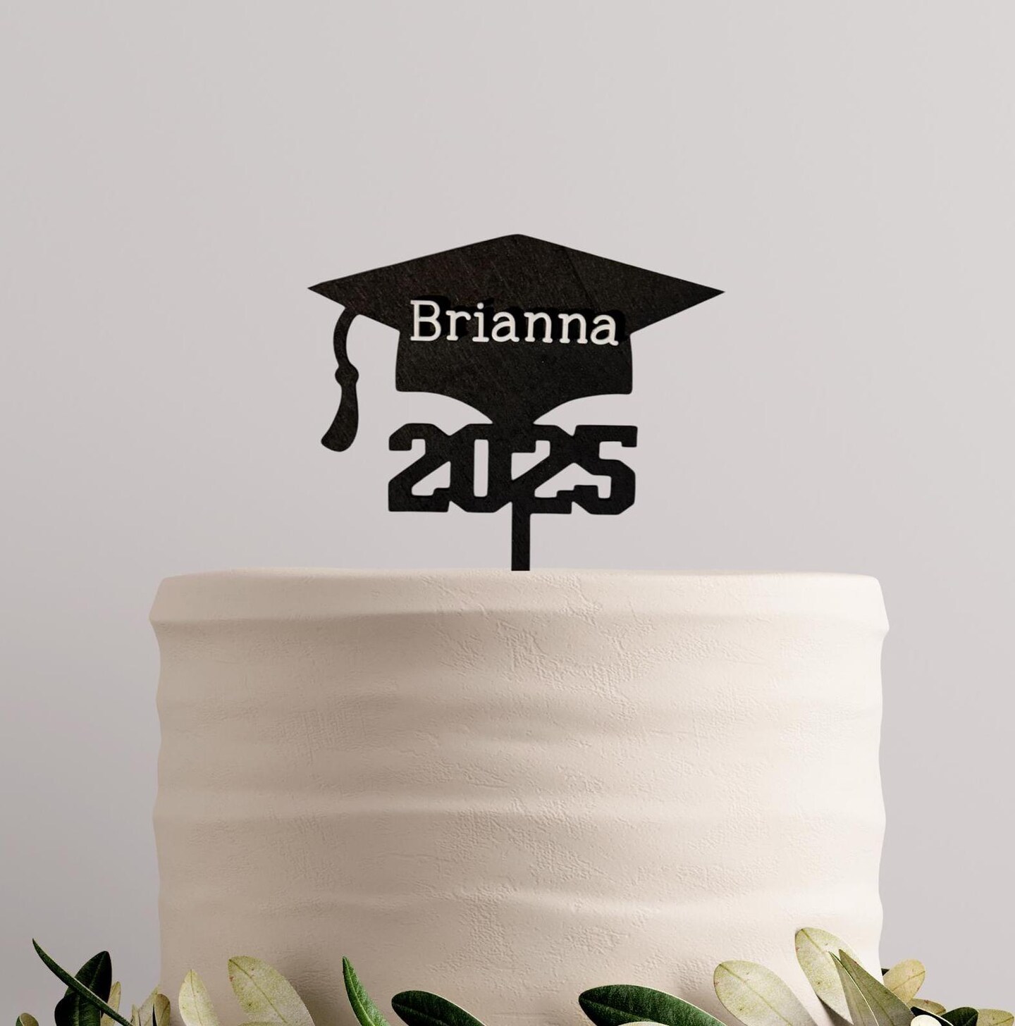 Personalized Class of 2025 Cake Topper - Cake Topper - Graduation Party ...