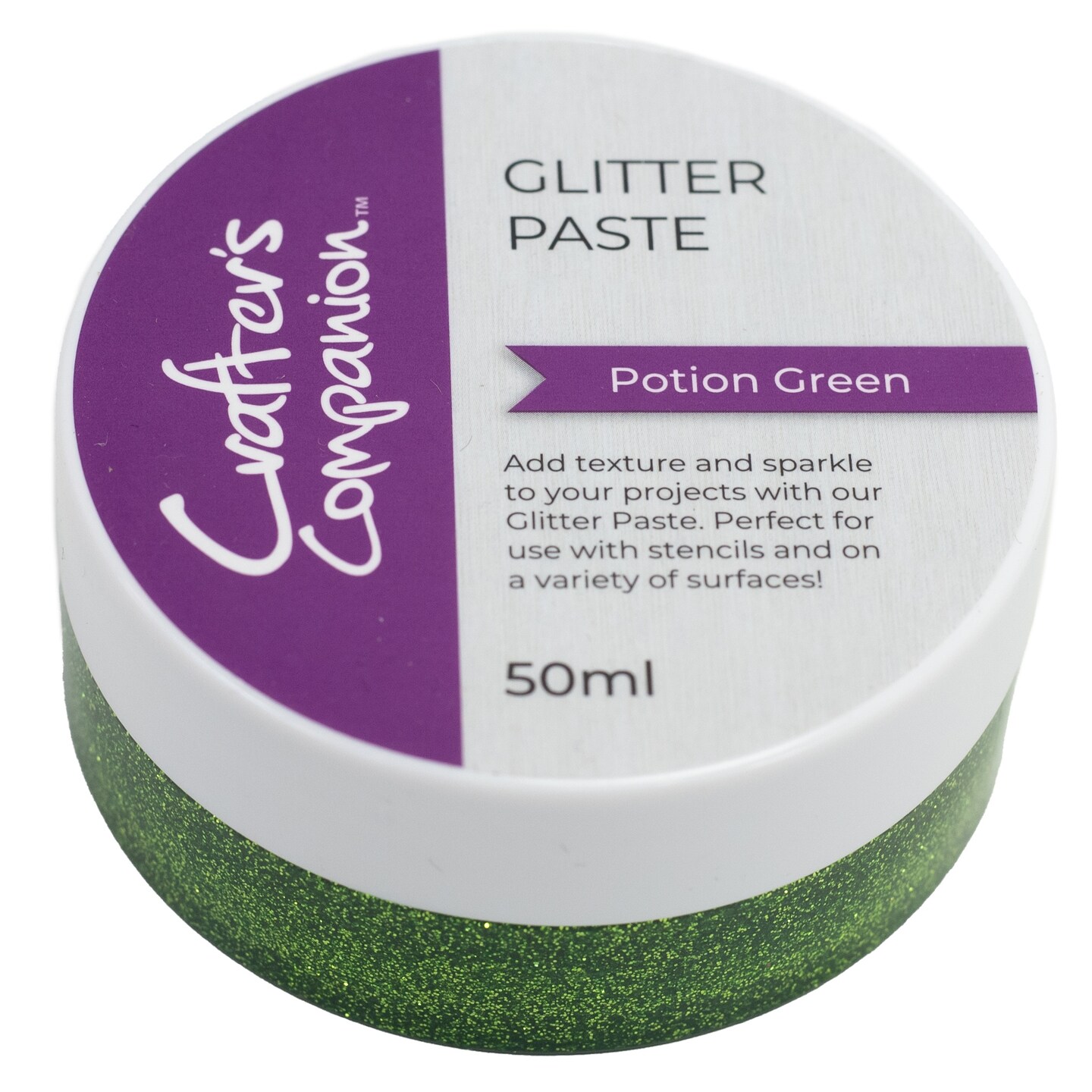 Crafter's Companion Glitter Paste-Potion Green | Michaels