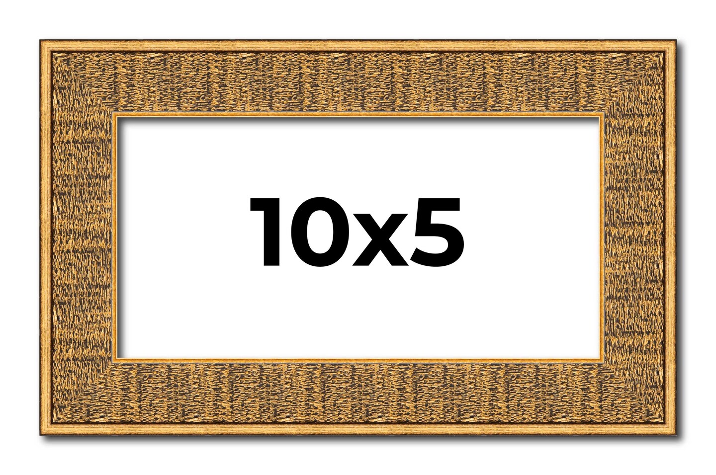 5x10 Sculpted Picture Frame with UV-Resistant Acrylic & Acid Free ...