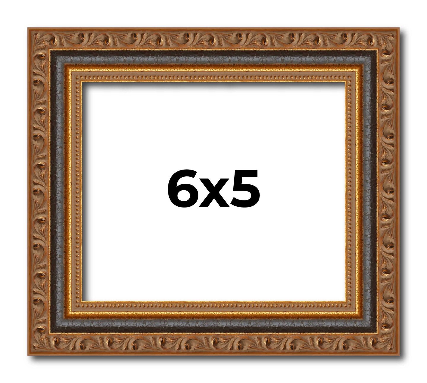 5x6 Classic Picture Frame with UV-Resistant Acrylic & Acid Free Backing ...