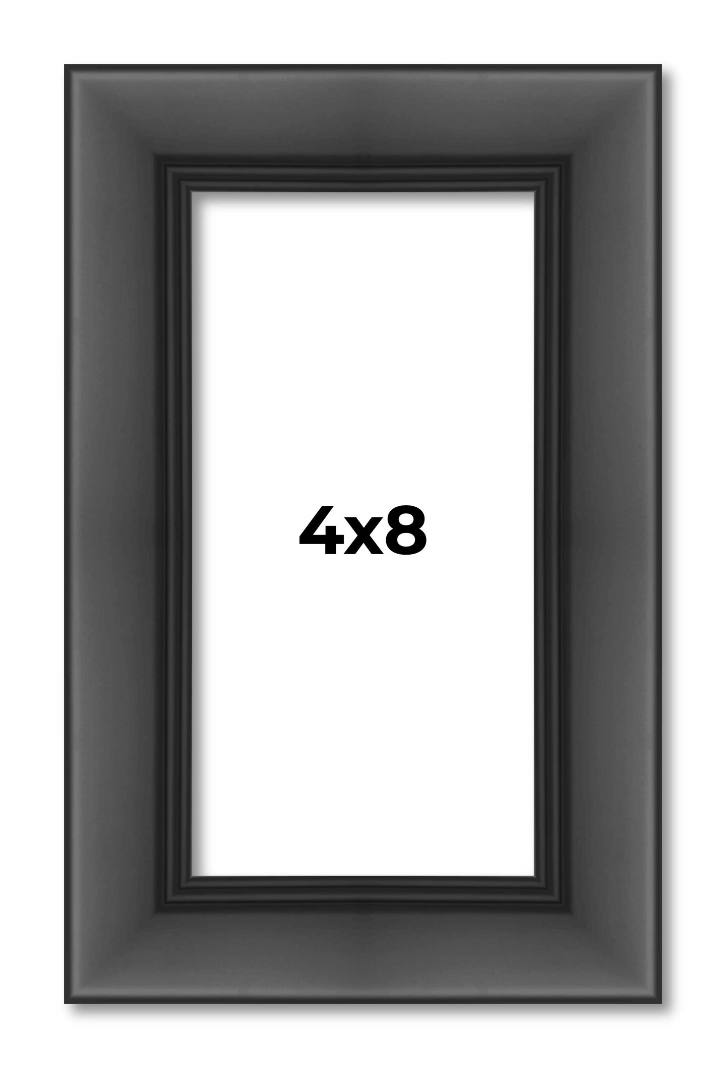 4x8 Refined Picture Frame with UV-Resistant Acrylic & Acid Free Backing ...