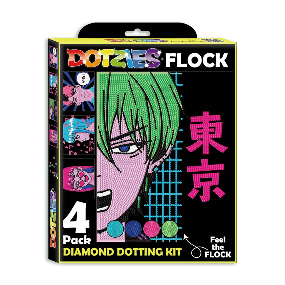 Diamond Dotz Neon Anime Diamond Painting Artwork Kit | Michaels