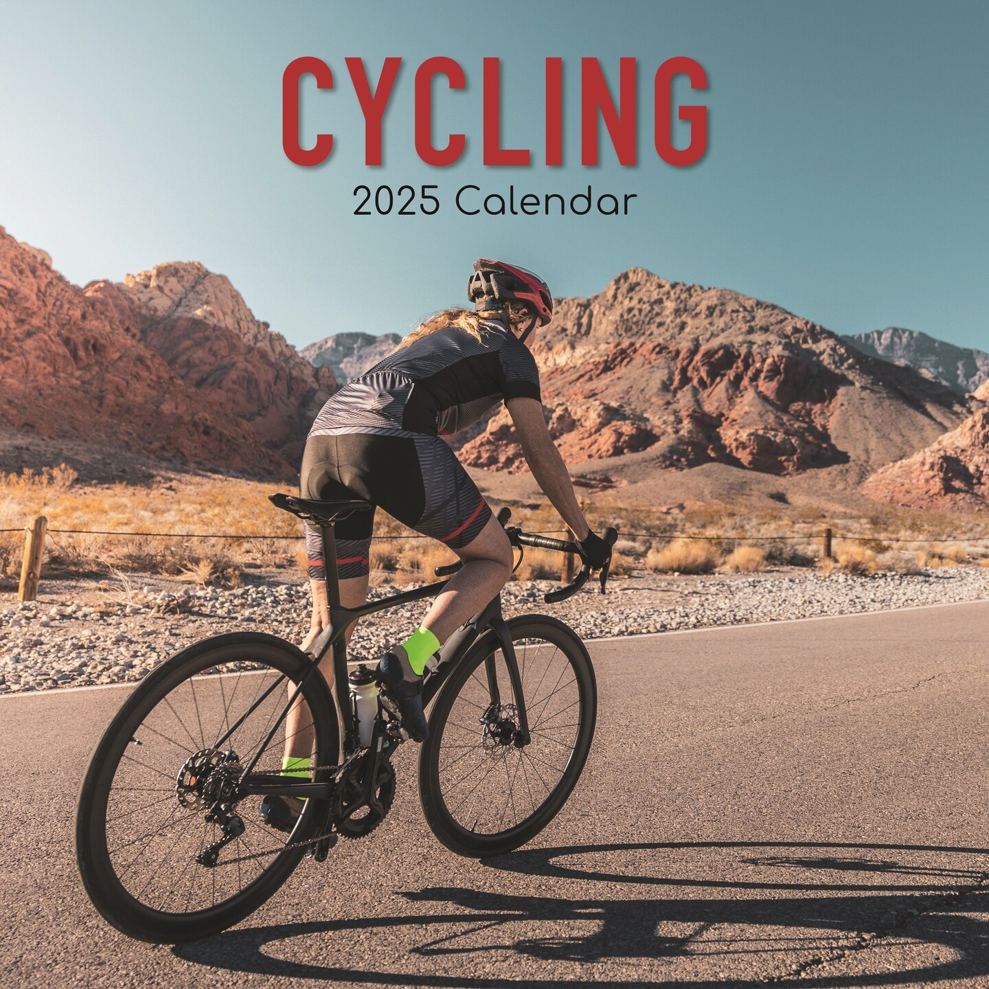 The Gifted Stationary 2025 Square Wall Calendar, Cycling, 16-Month ...
