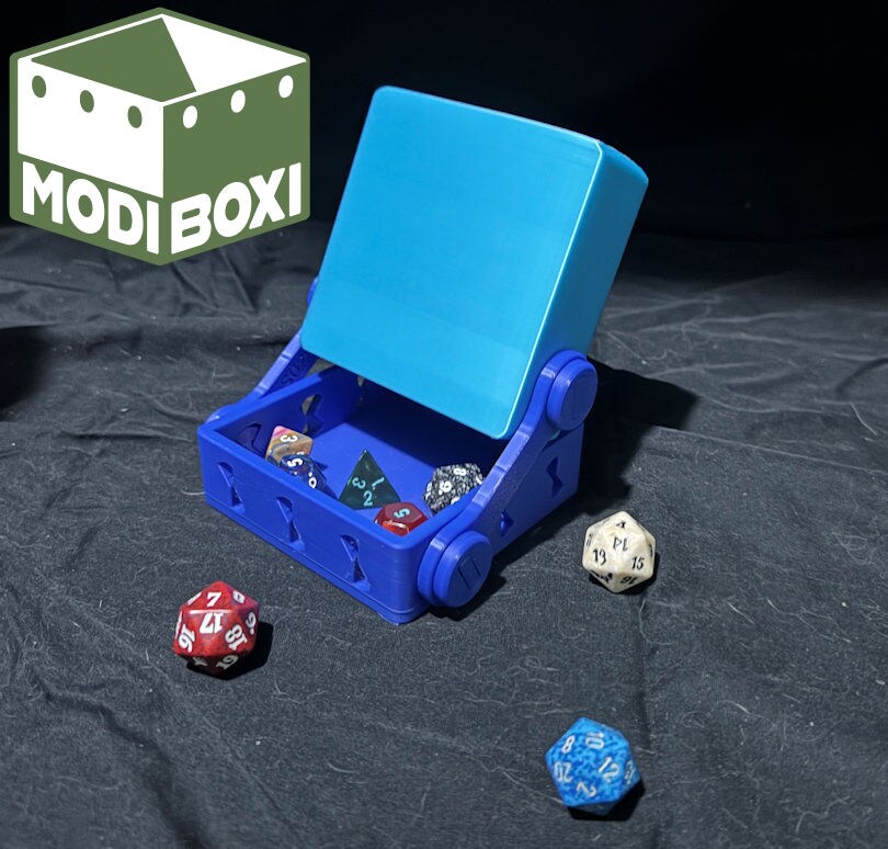 Modi Boxi 3D Printed Dice Roller | Officially Licensed | MakerPlace by ...