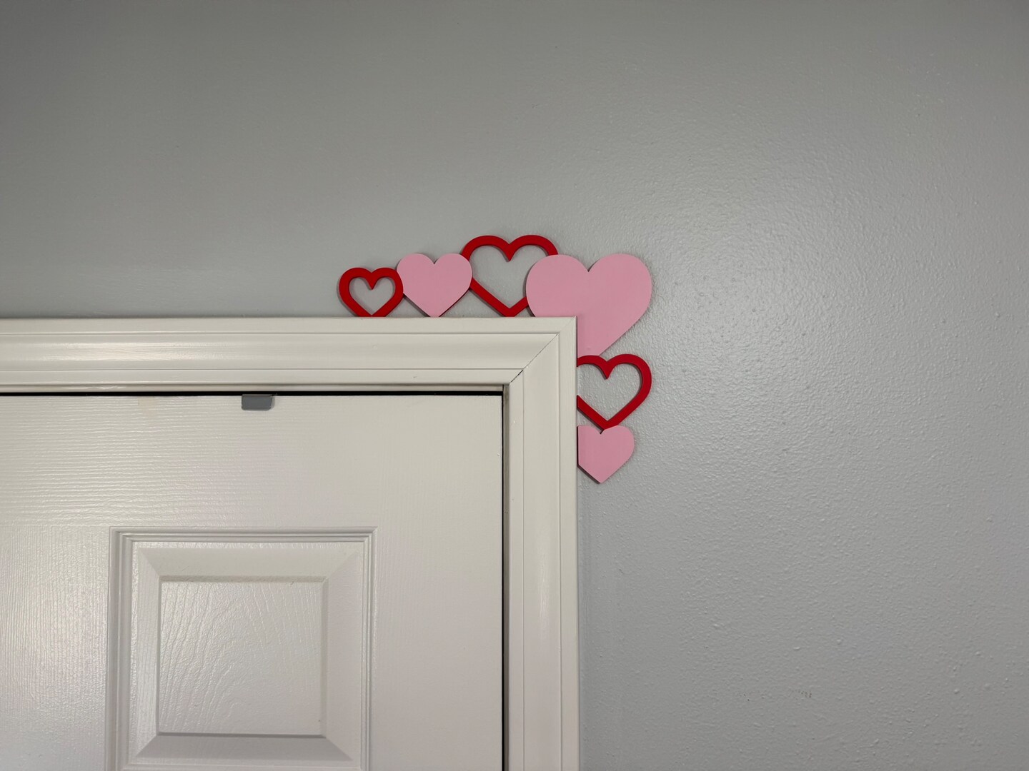 Valentines Day Hearts | Valentines Day Decor | Custom Colors | Door ...